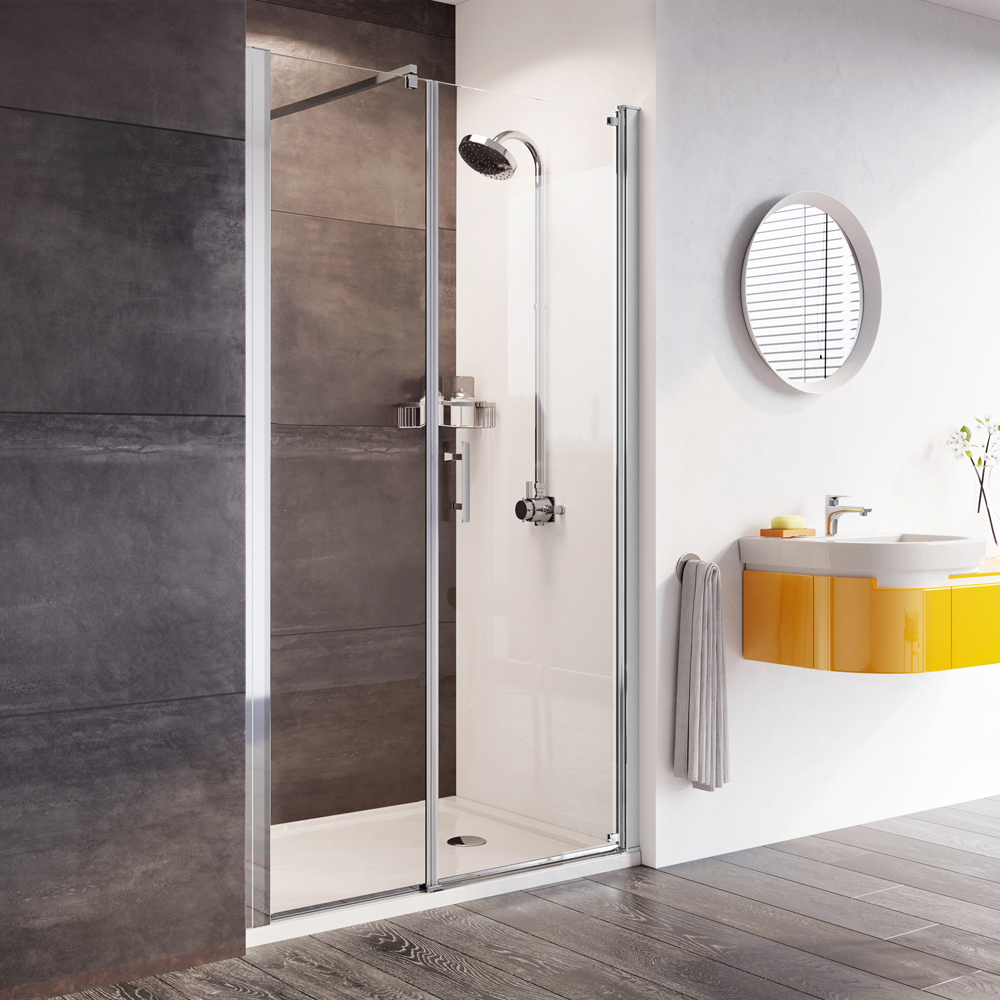 Innov8 Pivot Door with In-Line Panel Shower Enclosure
